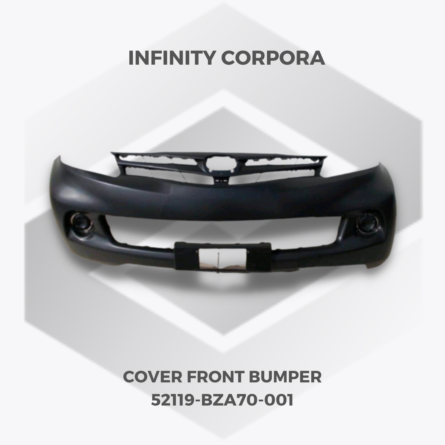COVER, FR BUMPER - Infinity Corpora System