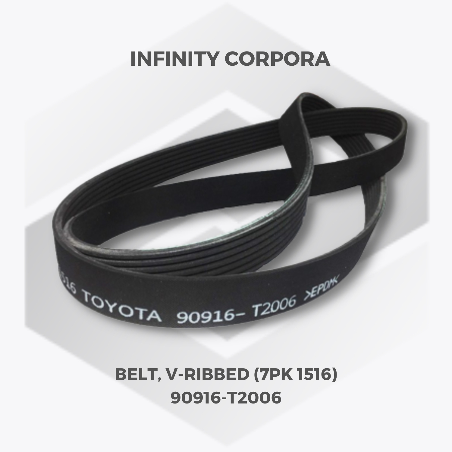 BELT, V-RIBBED - Infinity Corpora System