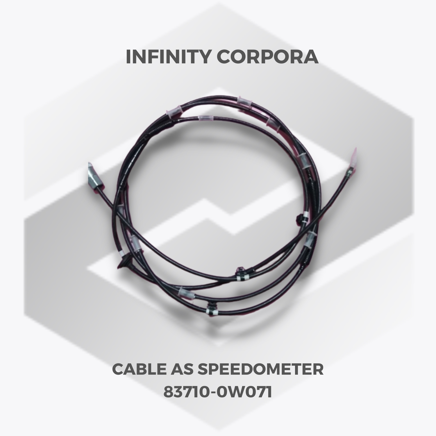 CABLE AS SPEEDOMETER - Infinity Corpora System