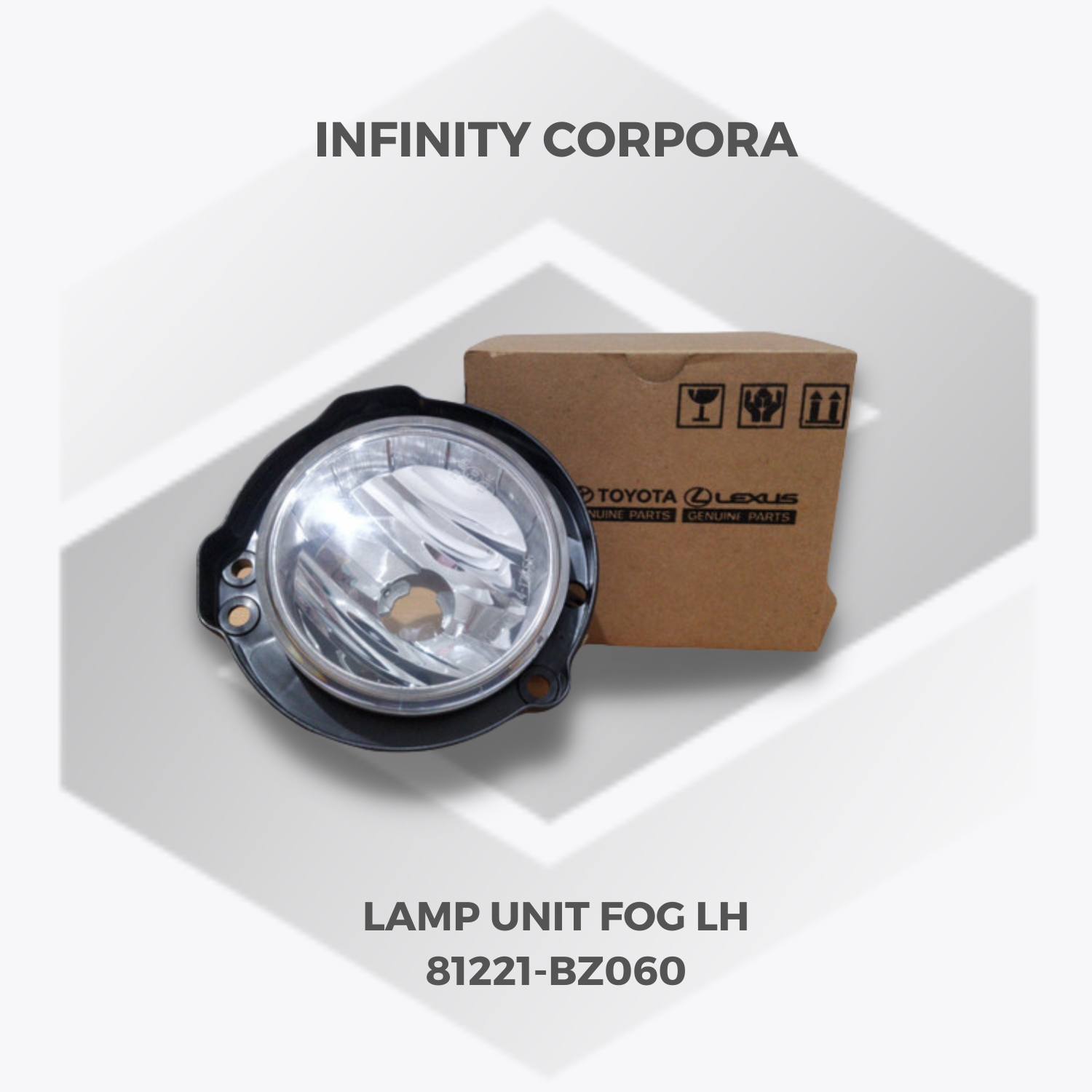 LAMP UNIT,FOG LH - Infinity Corpora System