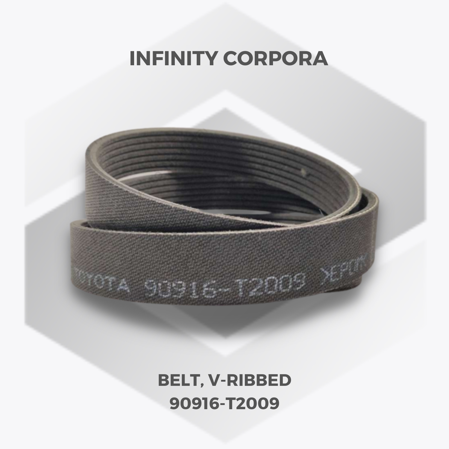 BELT, V-RIBBED - Infinity Corpora System