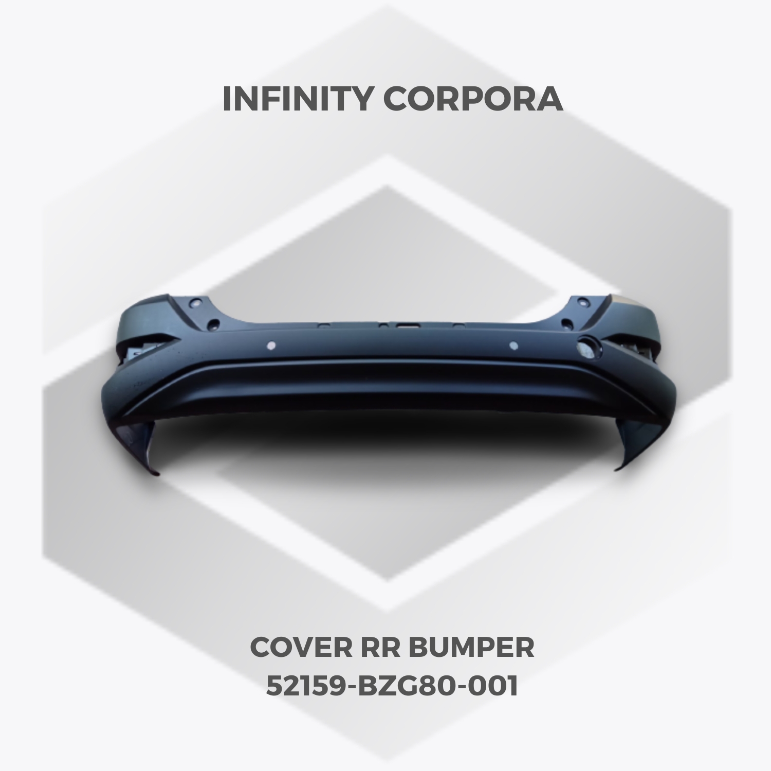 COVER, RR BUMPER - Infinity Corpora System