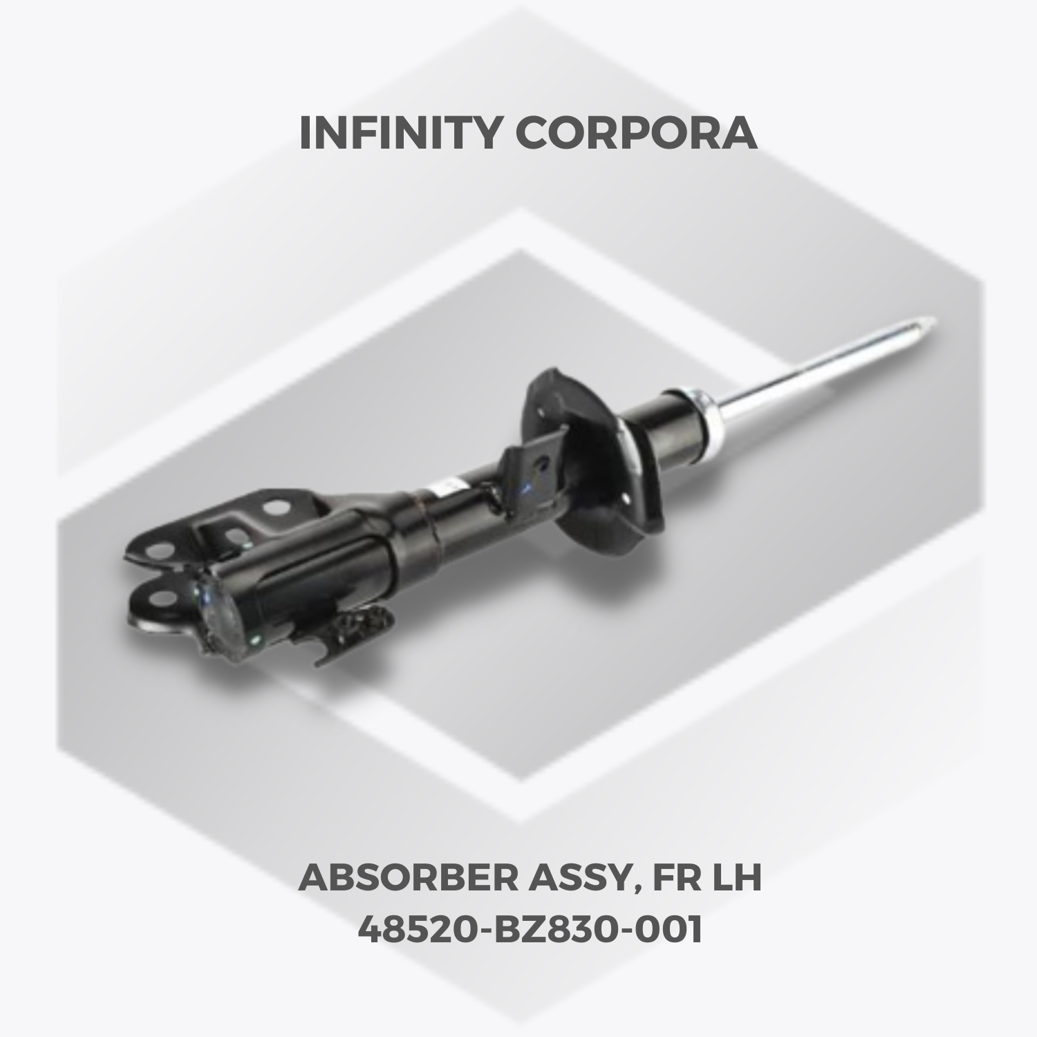 ABSORBER ASSY, SHOCK, FR LH - Infinity Corpora System