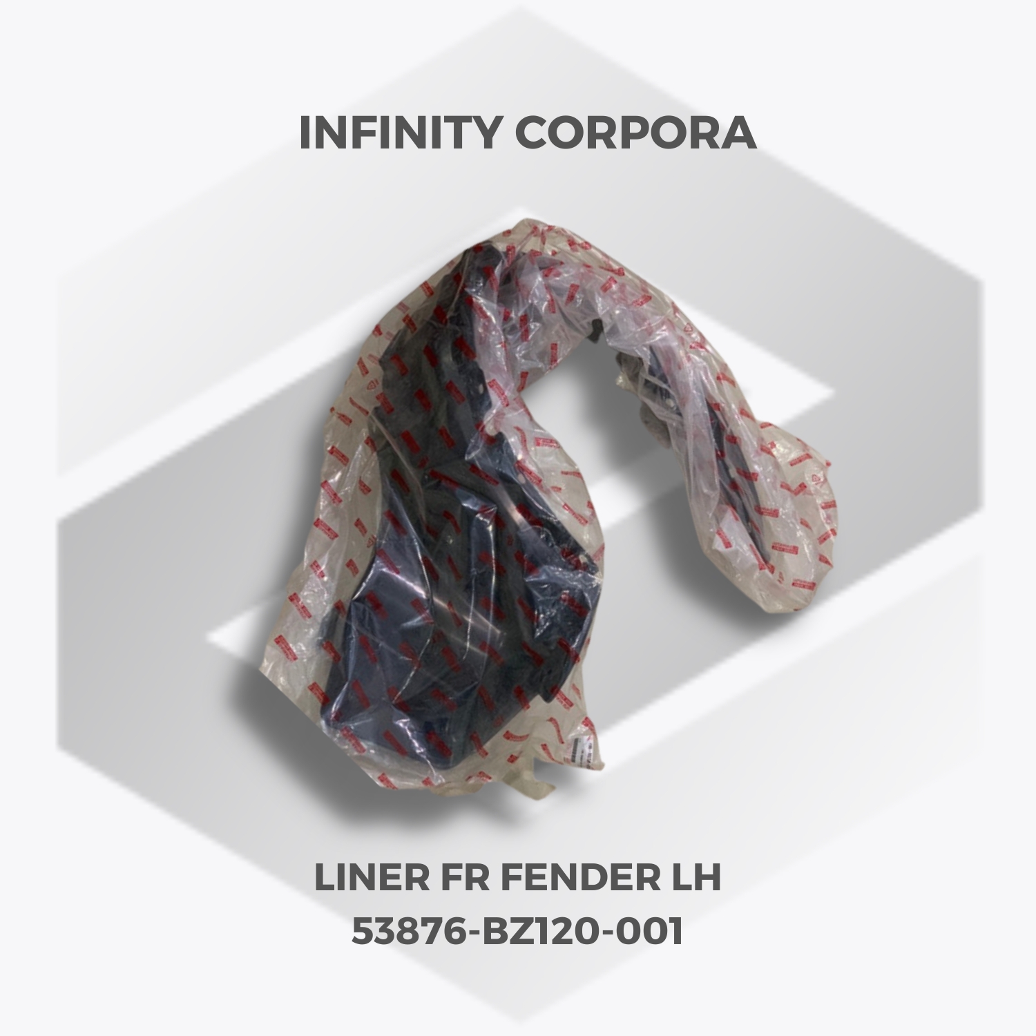 LINER, FR FENDER, LH - Infinity Corpora System