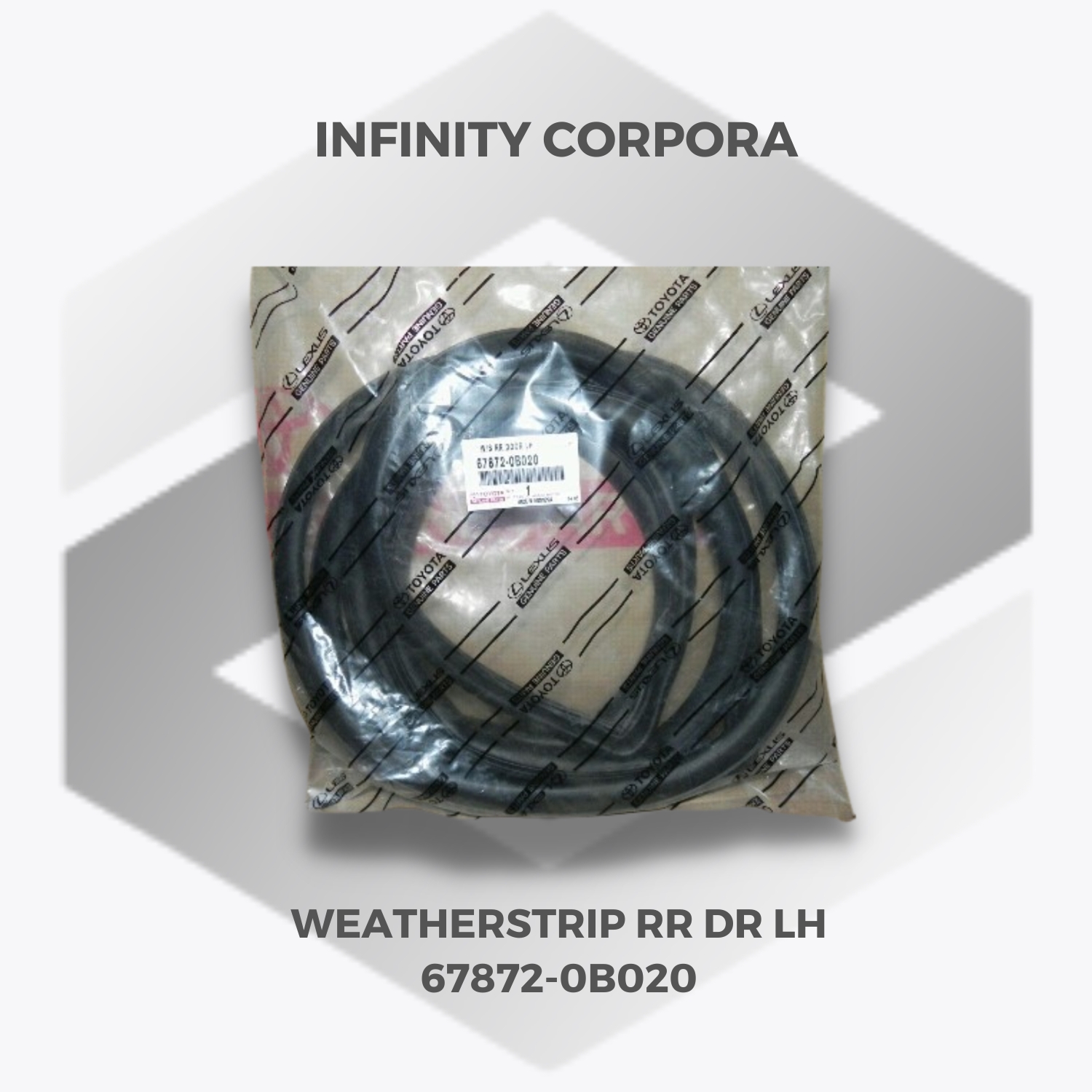 W/S RR DOOR LH - Infinity Corpora System