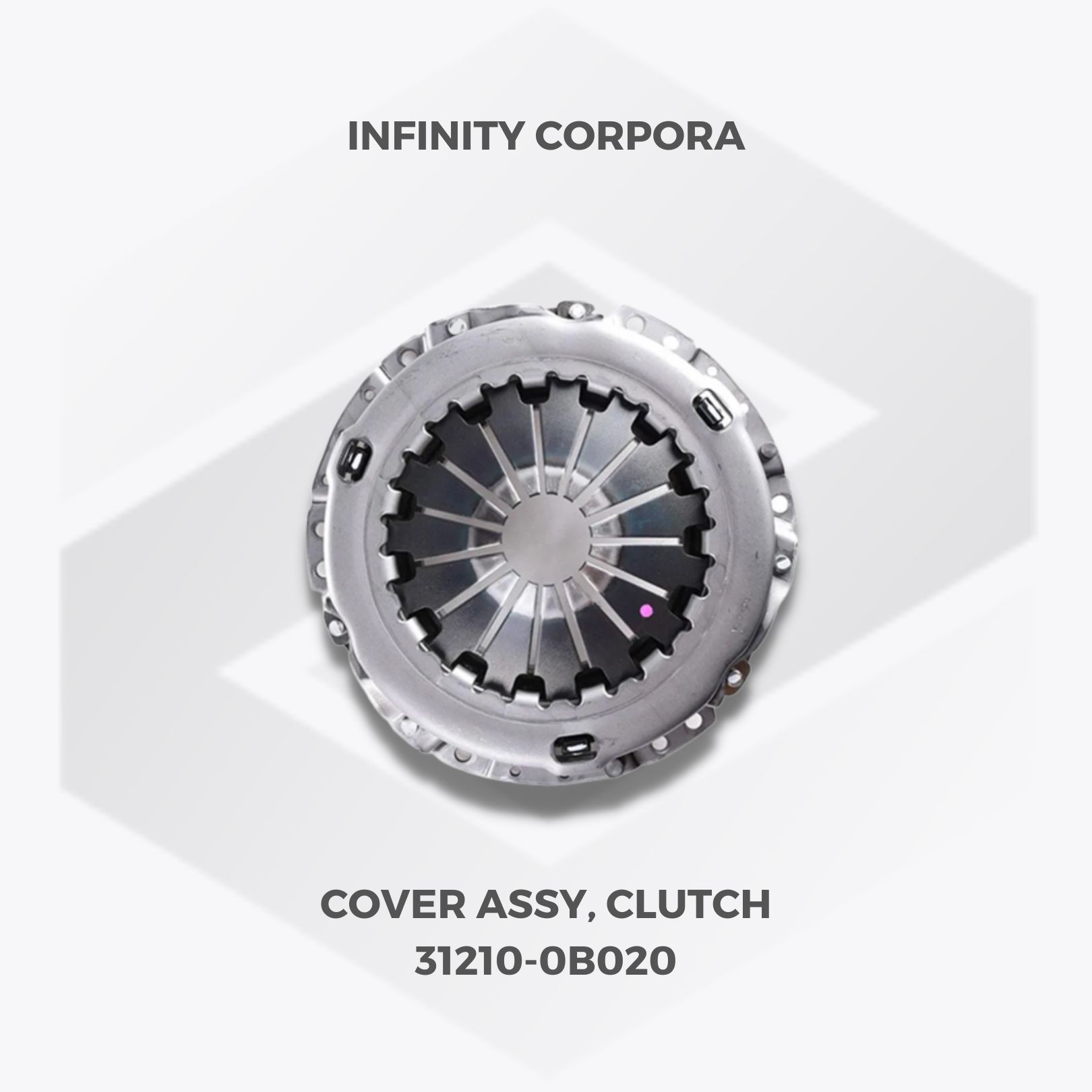 COVER ASSY, CLUTCH - Infinity Corpora System