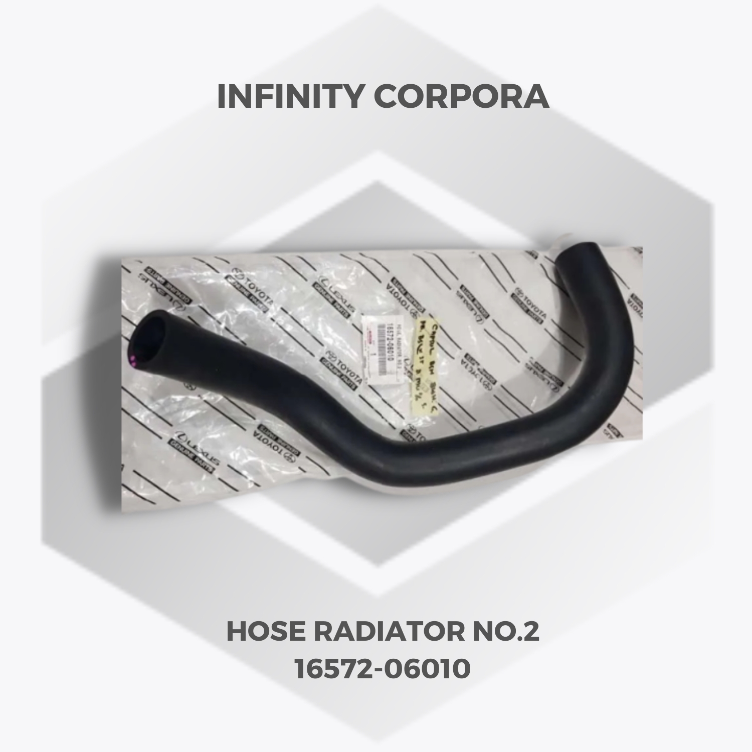 HOSE, RADIATOR, NO.2 - Infinity Corpora System