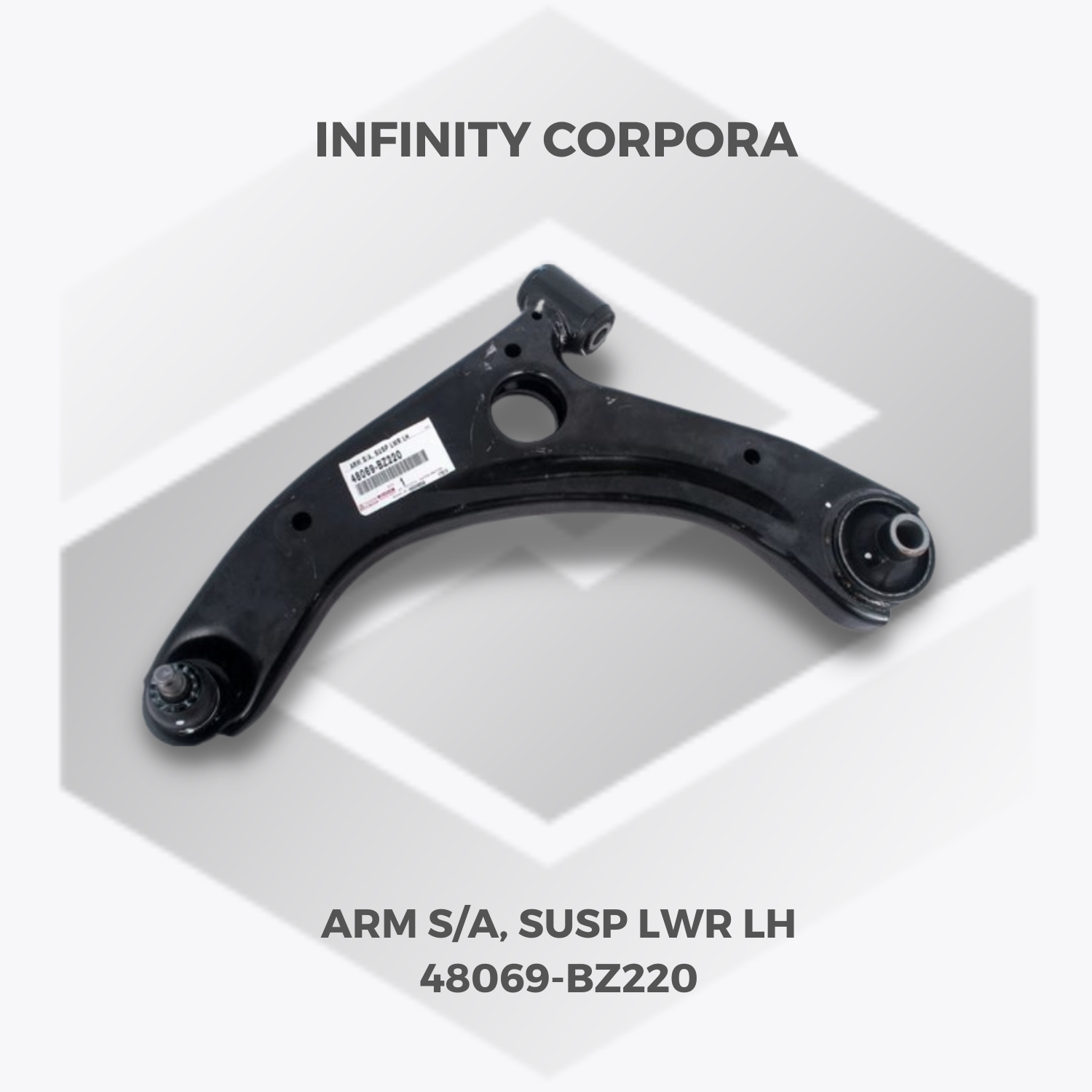 ARM S/A, SUSP LWR LH - Infinity Corpora System