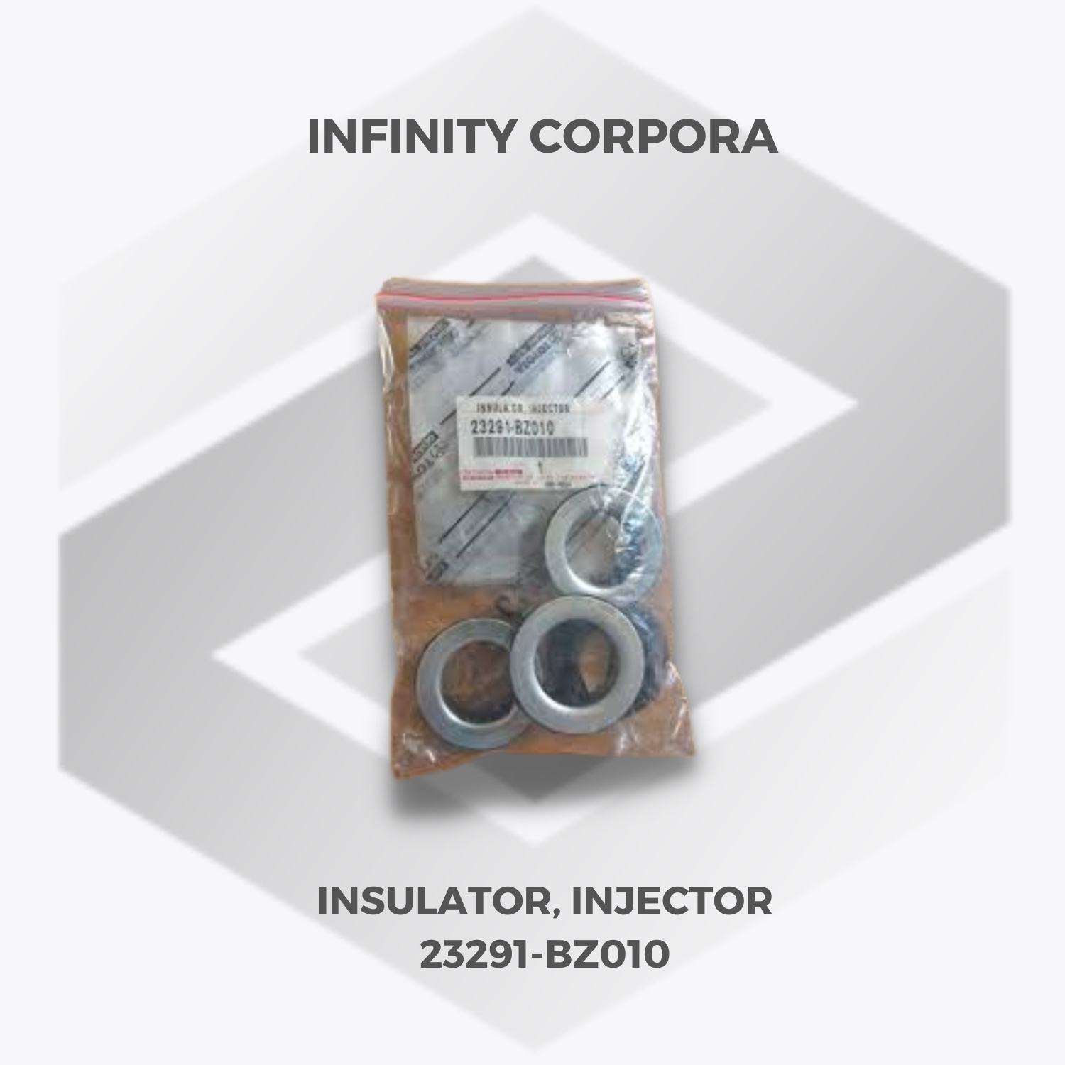 INSULATOR, INJECTOR - Infinity Corpora System