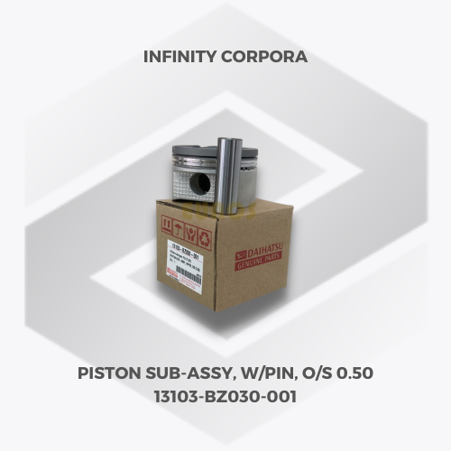 PISTON SUB-ASSY, W/PIN, O/S 0.50 - Infinity Corpora System