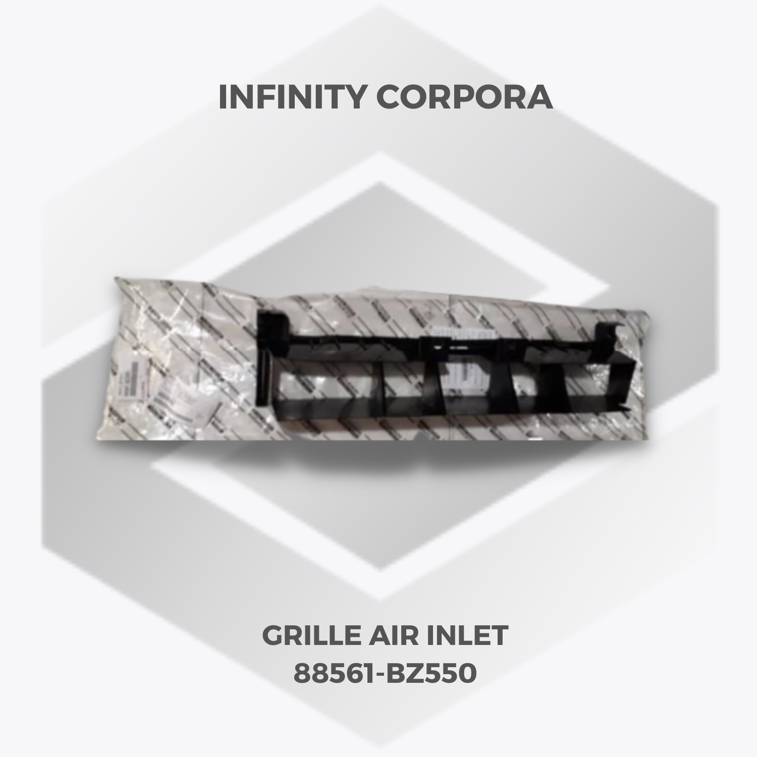 GRILLE, AIR INLET - Infinity Corpora System