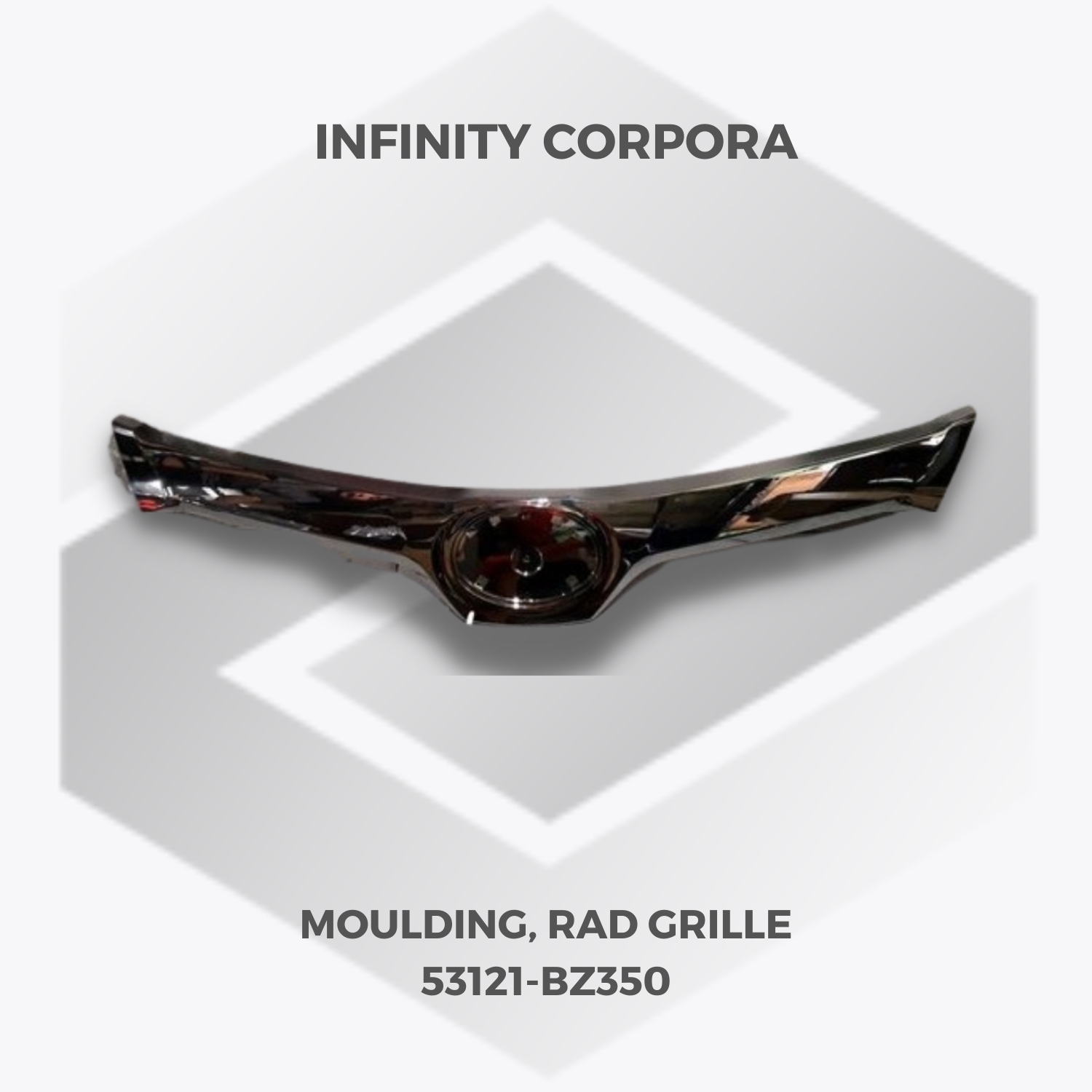 MOULDING, RAD GRILLE - Infinity Corpora System
