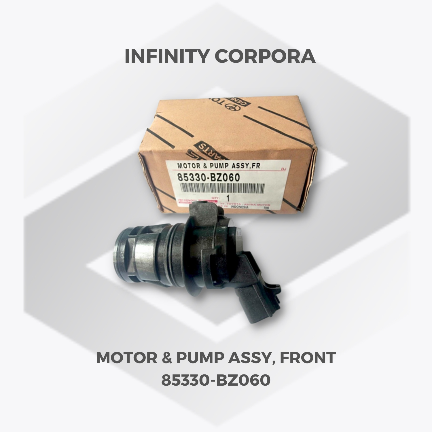 MOTOR & PUMP ASSY,FR - Infinity Corpora System