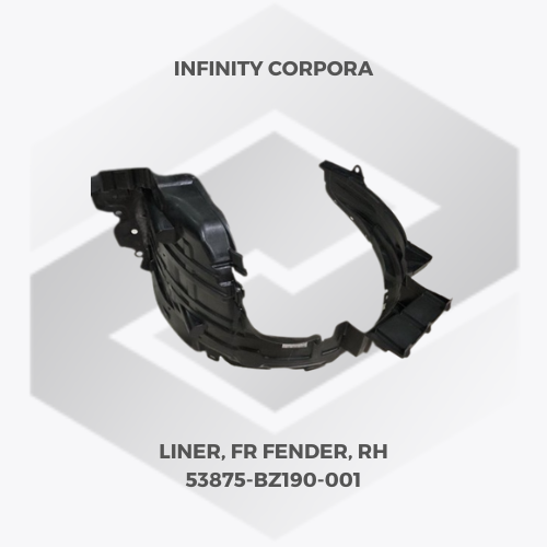 LINER, FR FENDER, RH - Infinity Corpora System