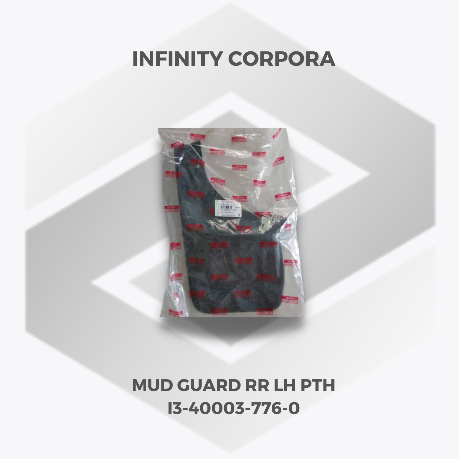 MUD GUARD RR LH,PT - Infinity Corpora System