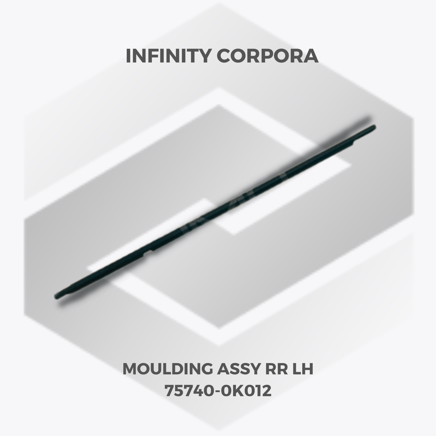MOULDING A/S,RR LH - Infinity Corpora System