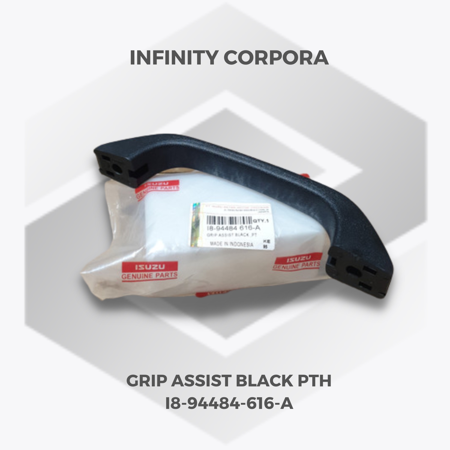 GRIP ASSIST BLACK ,PT - Infinity Corpora System