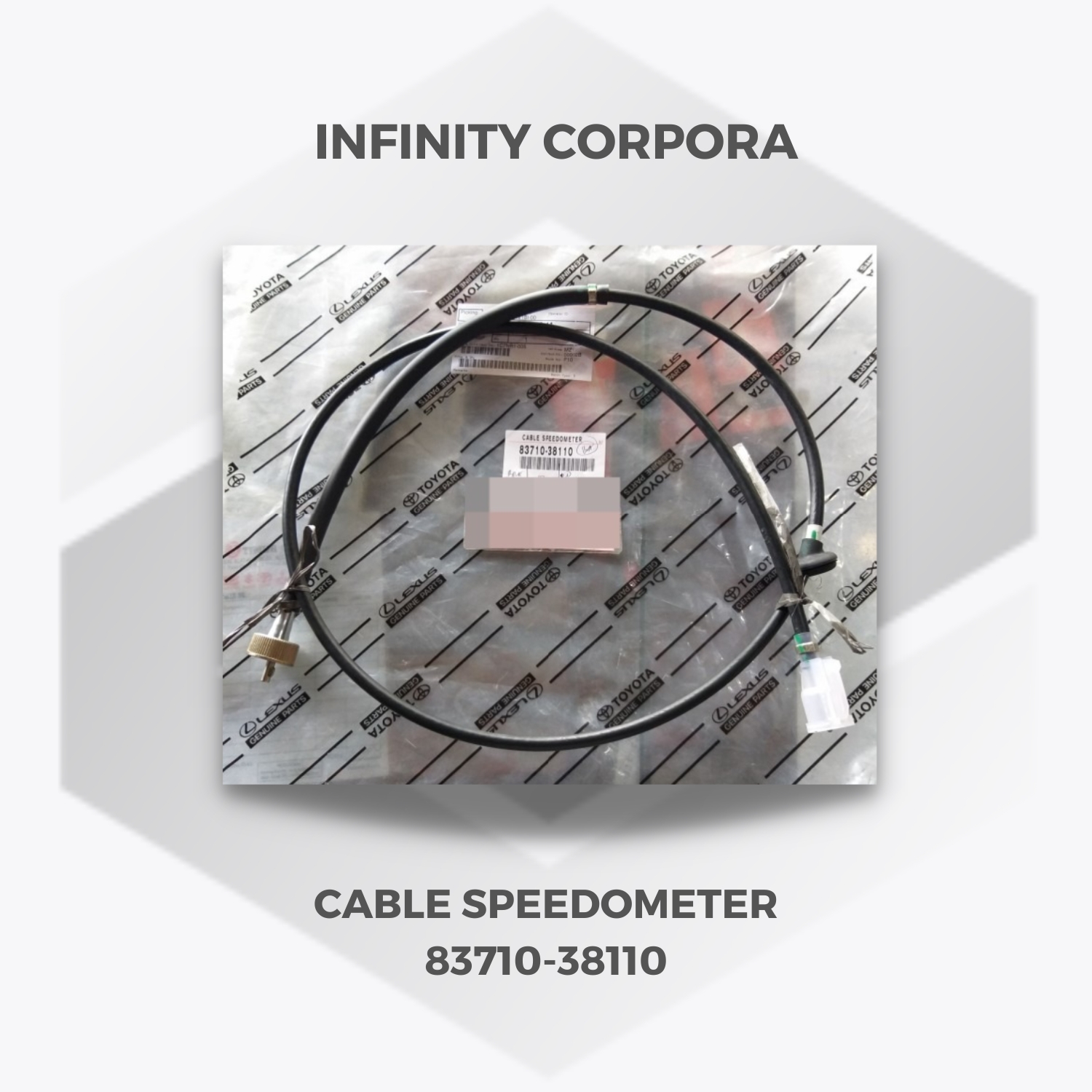 CABLE SPEEDOMETER - Infinity Corpora System